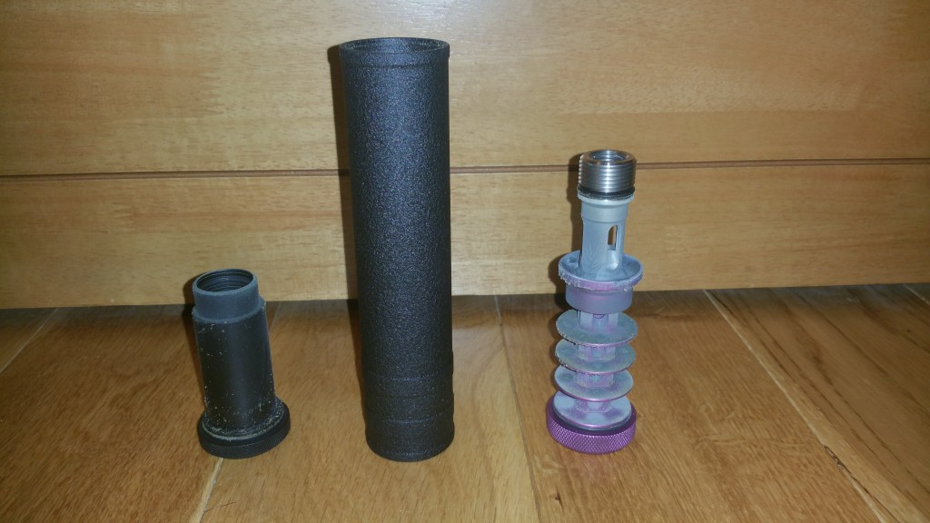 UK Custom Shop Wildcat Whisper .22lr Moderator Review